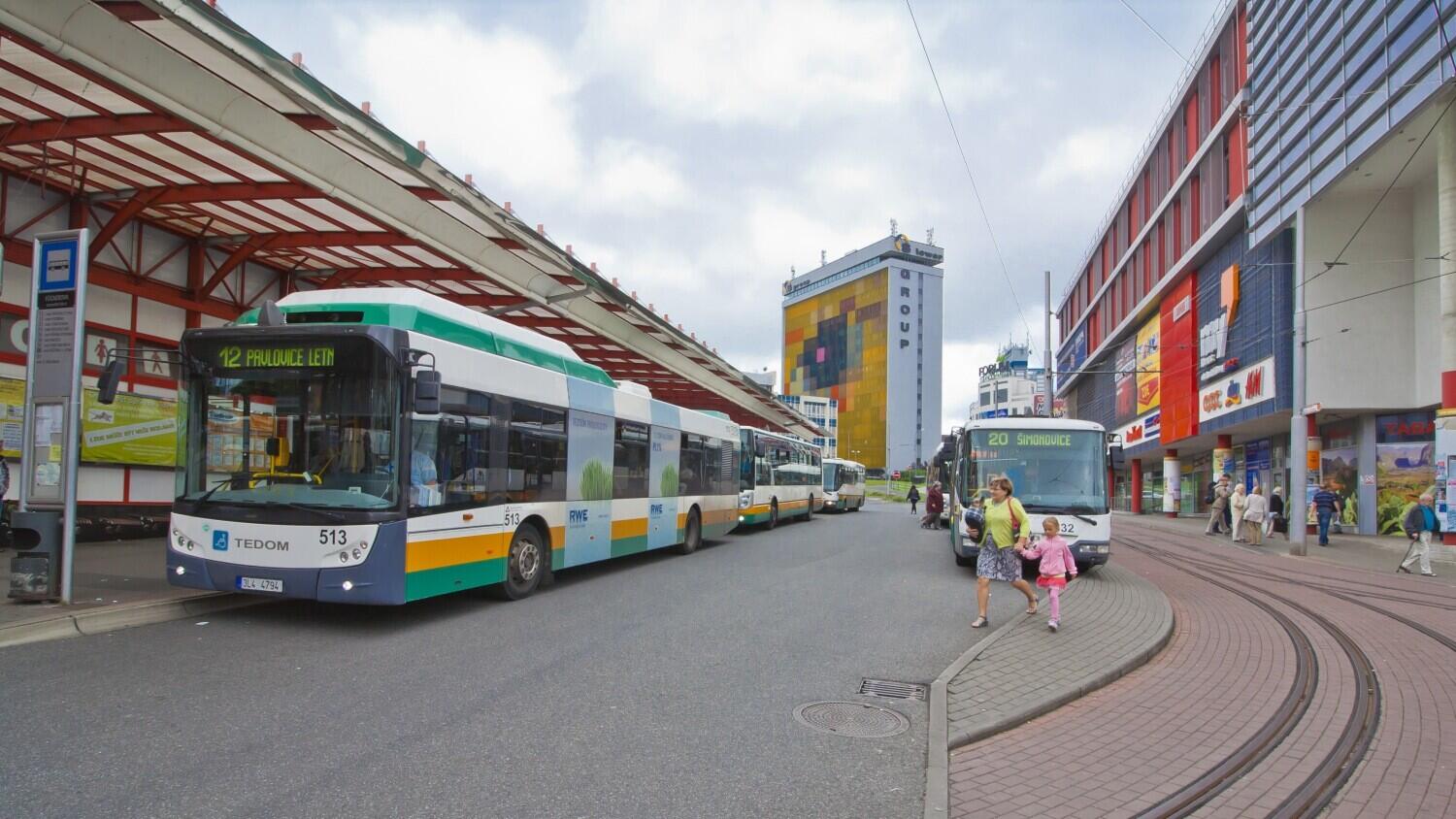 Liberecký terminál MHD ve Fügnerově ulici čeká modernizace za více než ...