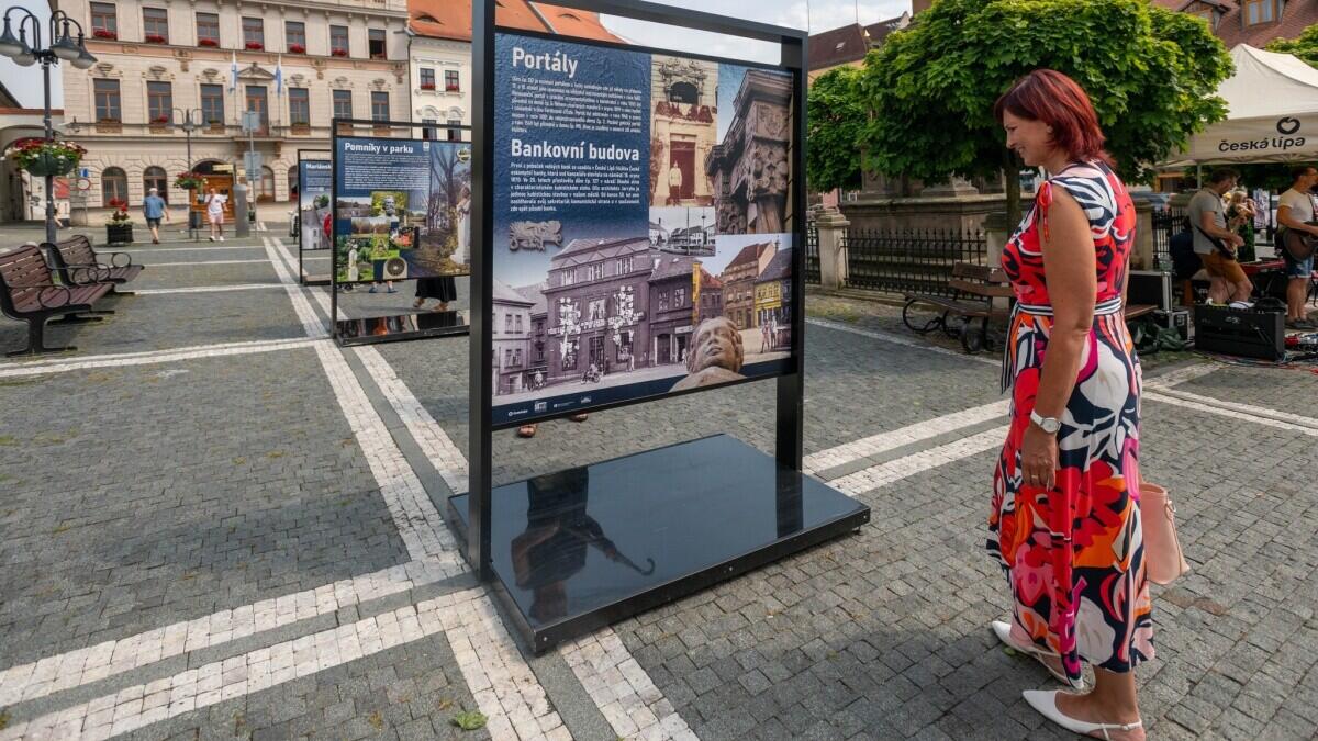 Nová letní výstava v ulicích České Lípy provede historií města krok za ...